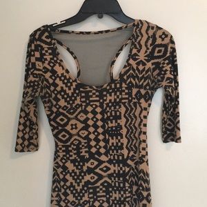 Dresses | Tribal Print Midi Dress | Poshmark